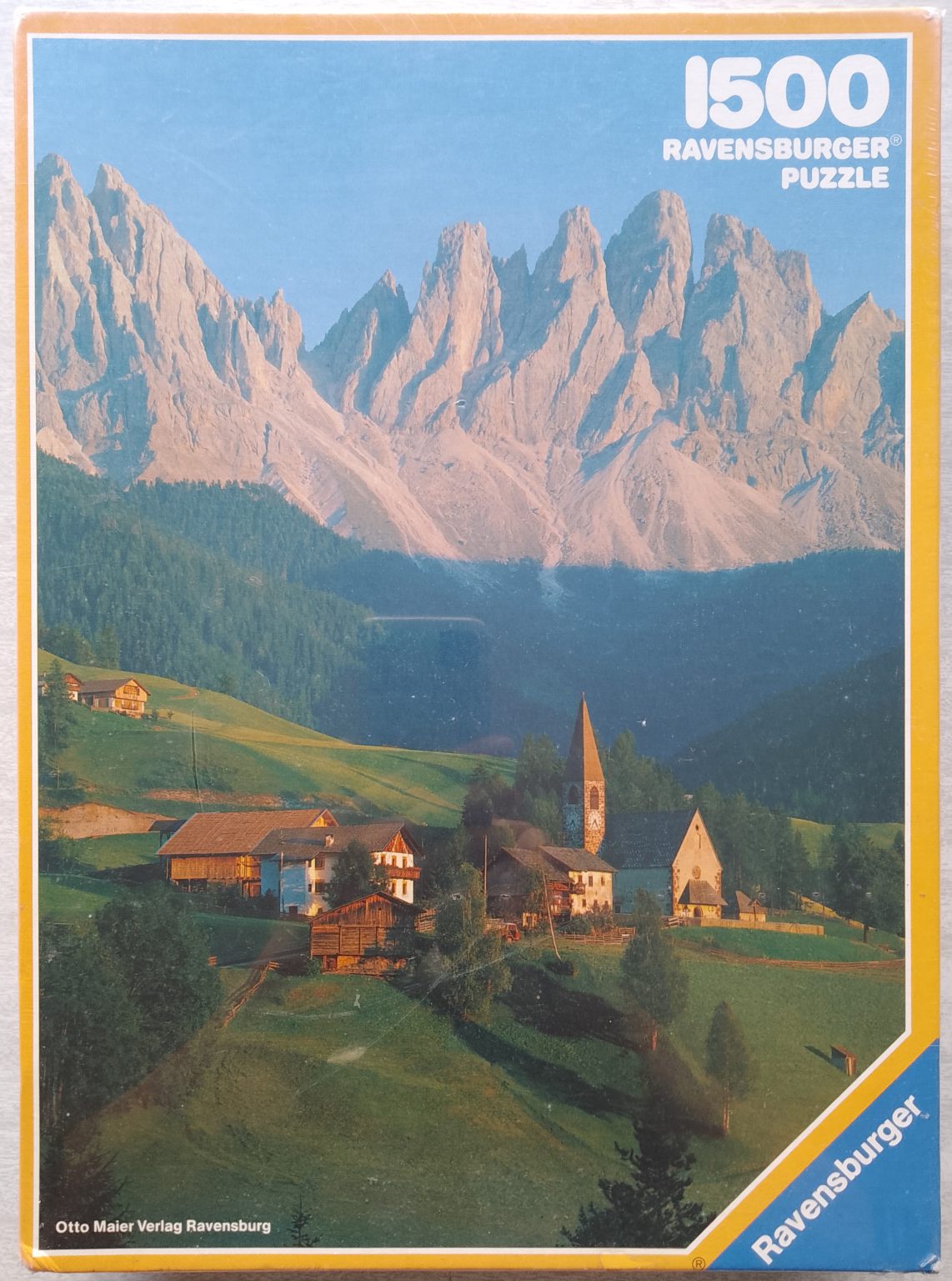 1500, Ravensburger, The Dolomites, Eigstler - Rare Puzzles