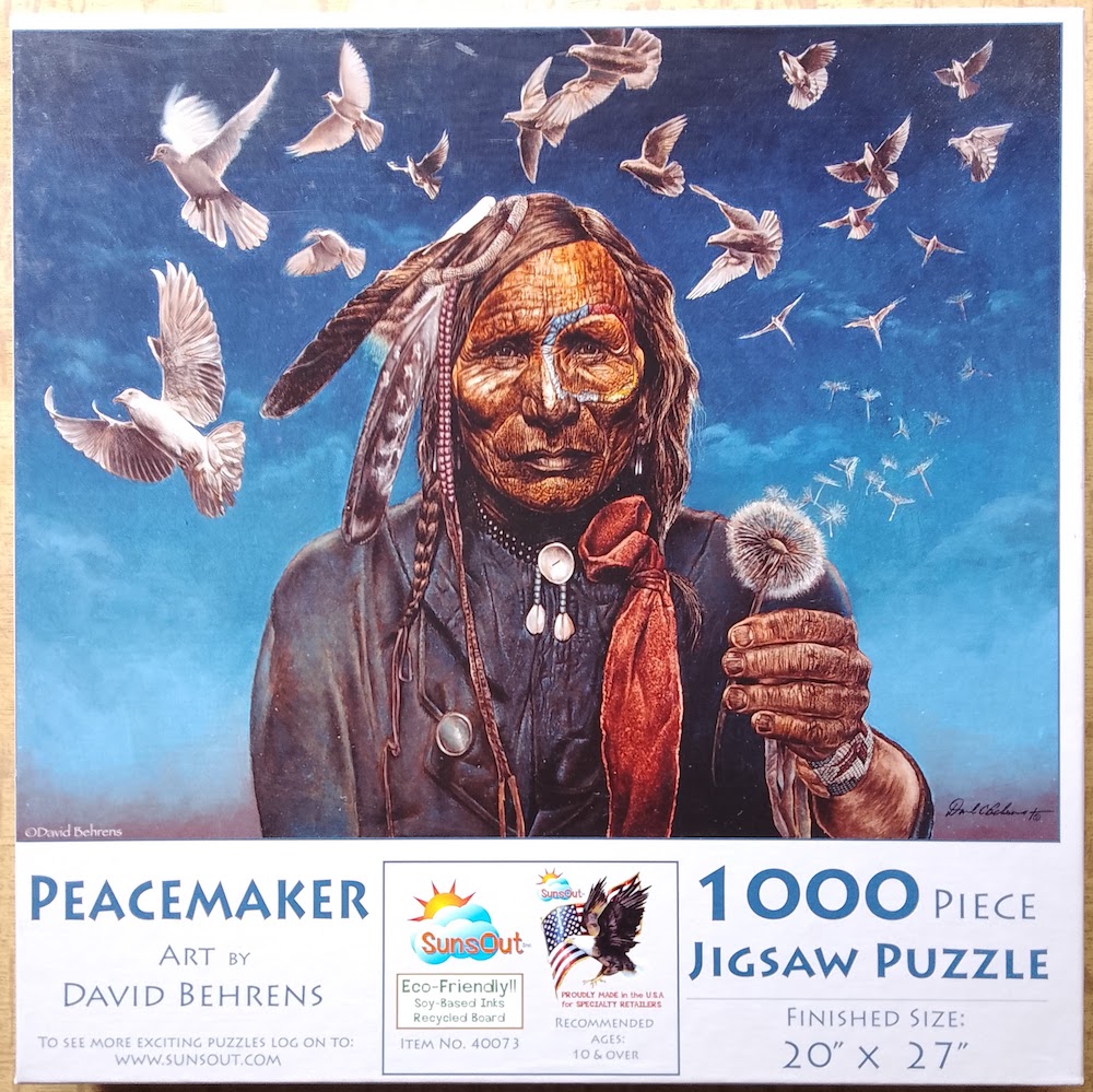 1000, SunsOut, Peacemaker, Behrens - Rare Puzzles