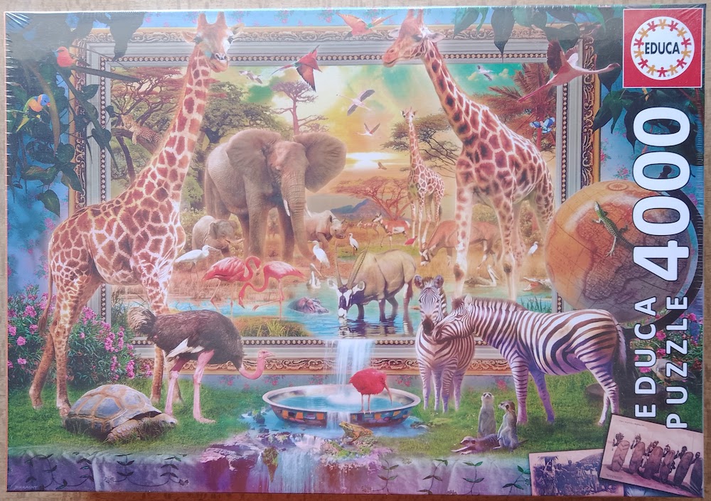 4000, Educa, Savanna coming to Life - Rare Puzzles