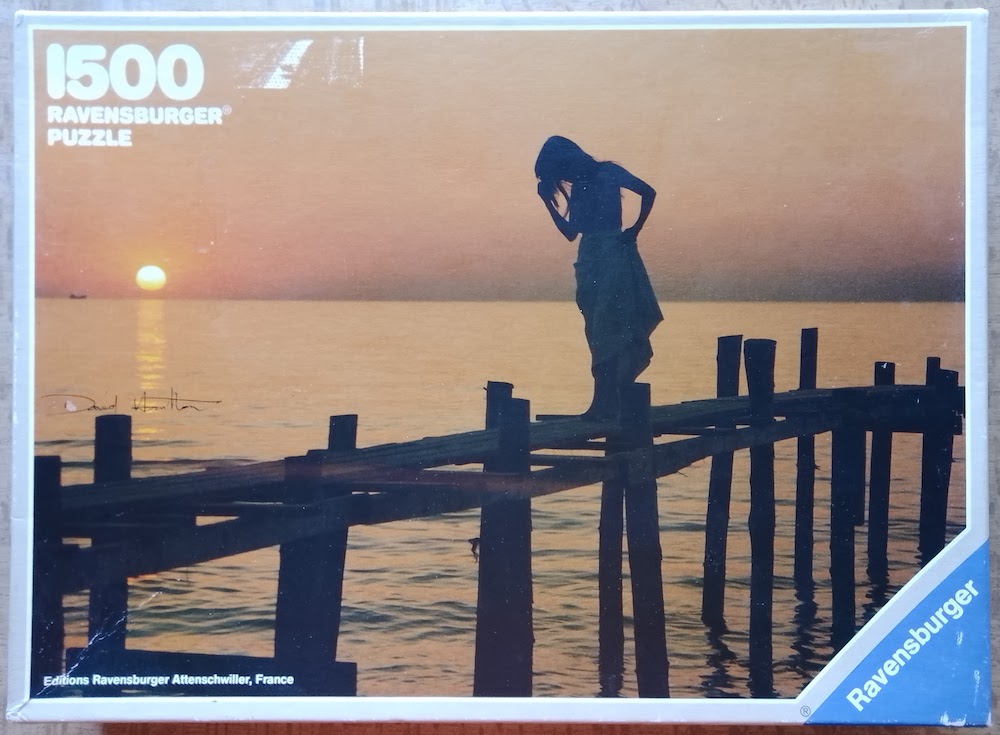 1500, Ravensburger, Sunset, Hamilton - Rare Puzzles