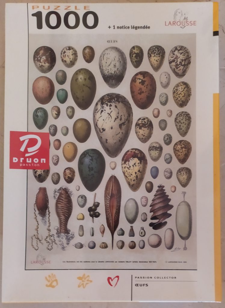1000, Druon, Eggs, Adolphe Philippe Millot - Rare Puzzles