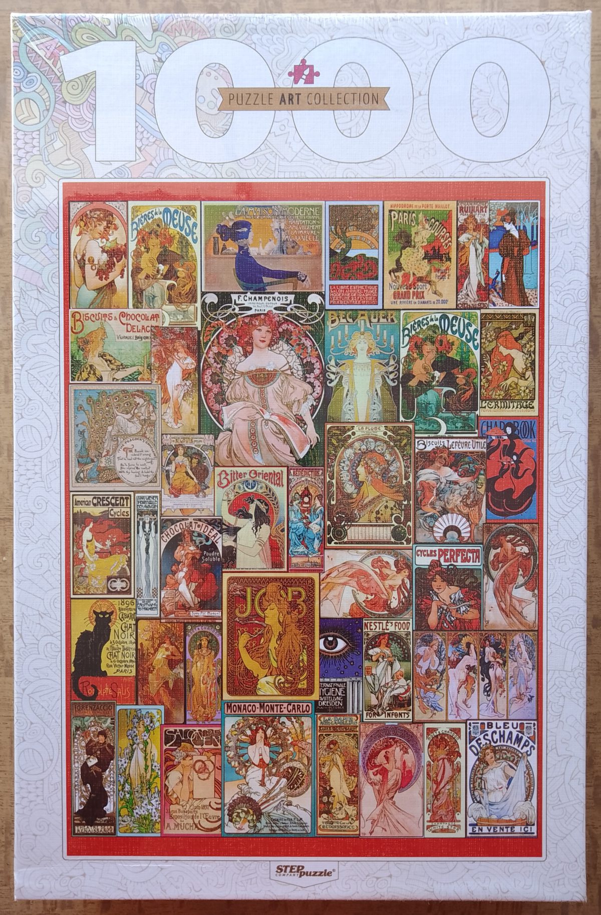 1000, Step, Art Noveau - Rare Puzzles