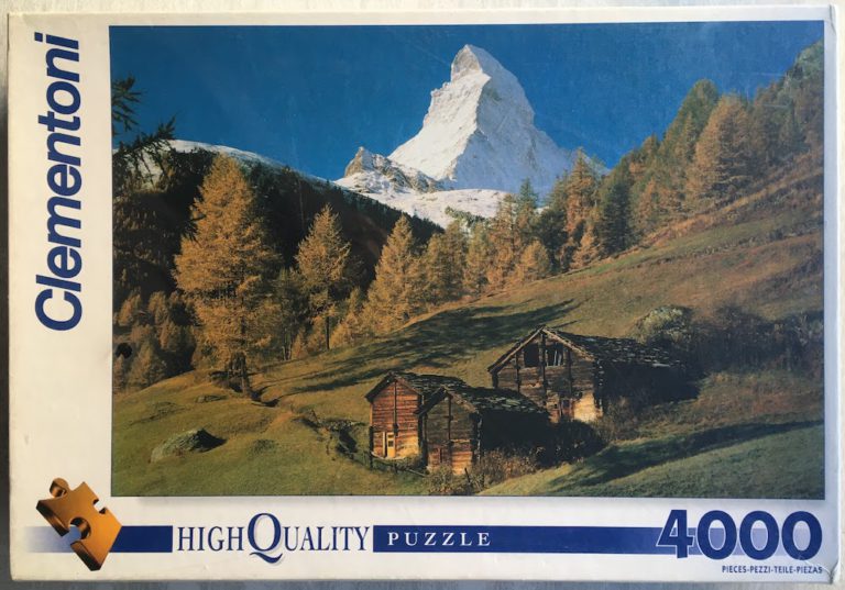 4000, Clementoni, The Matterhorn - Rare Puzzles