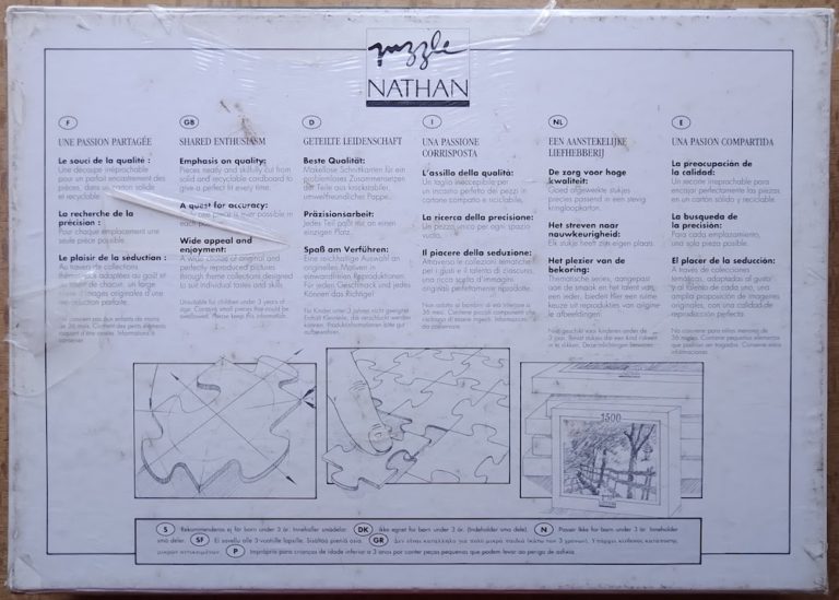 1000, Nathan, James Dean - Rare Puzzles
