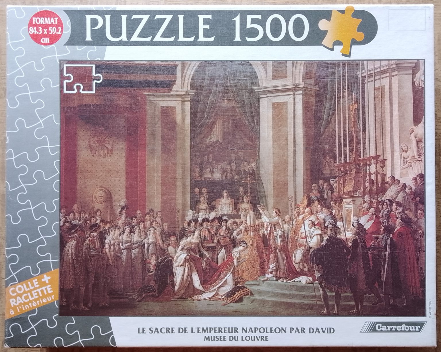 1500, Carrefour, The Coronation of Napoleon - Rare Puzzles