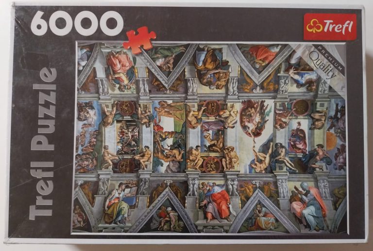 6000, Trefl, The Sistine Chapel Ceiling, Michelangelo - Rare Puzzles