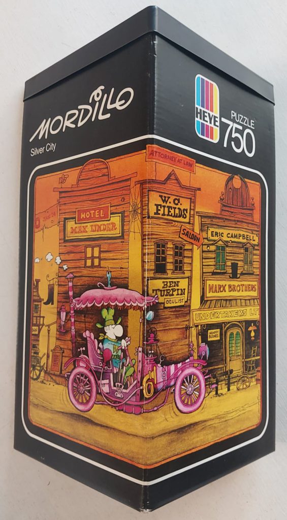 750, Heye, Silver City, Guillermo Mordillo - Rare Puzzles