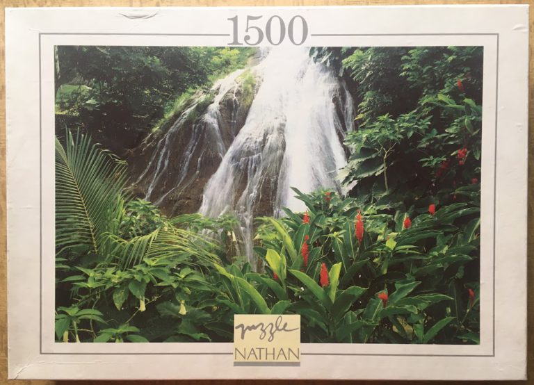 1500, Nathan, Tropical Waterfall - Rare Puzzles