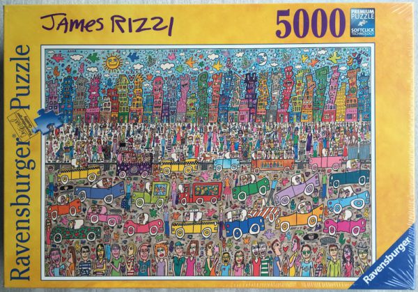 5000, Ravensburger, Nothing is as Pretty as a Rizzi City - Rare Puzzles