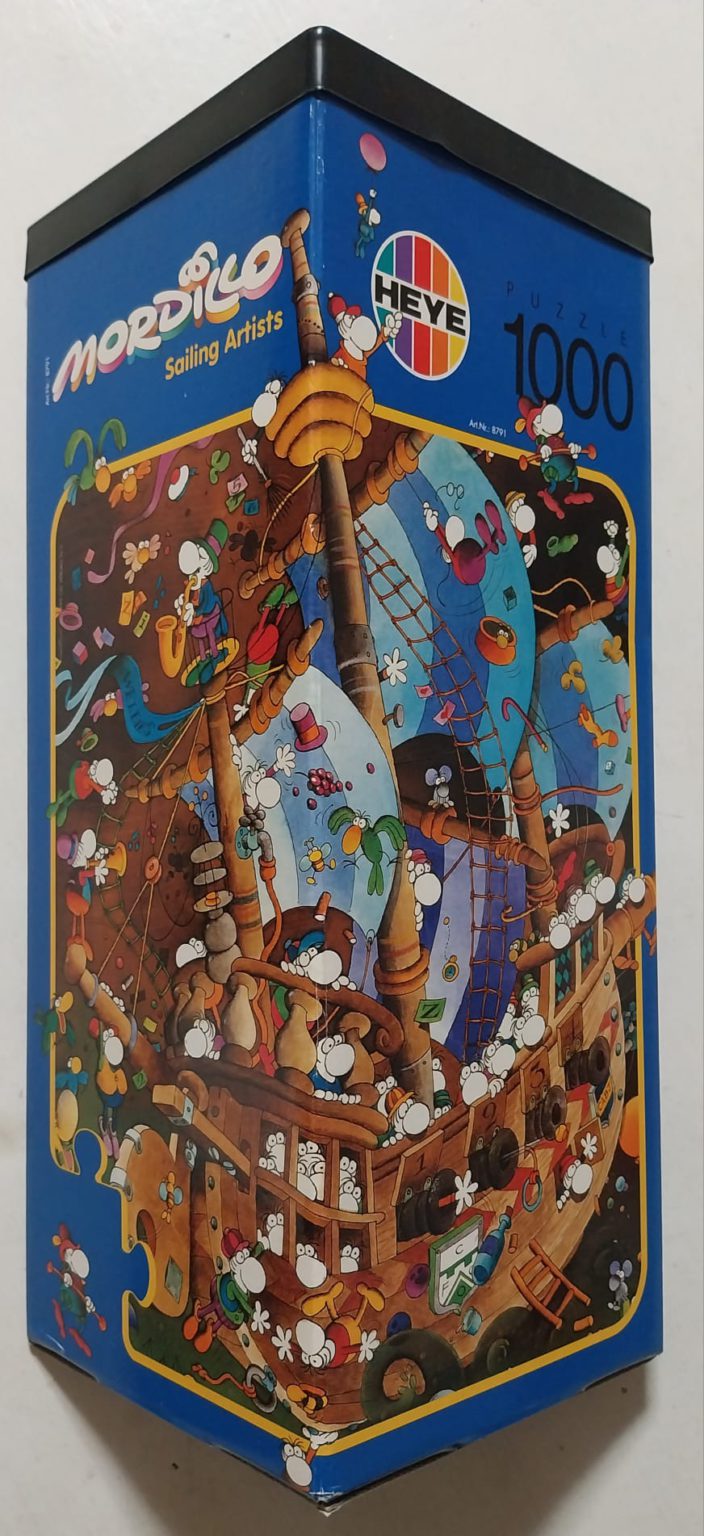 1000, Heye, Sailing Artists, Guillermo Mordillo - Rare Puzzles