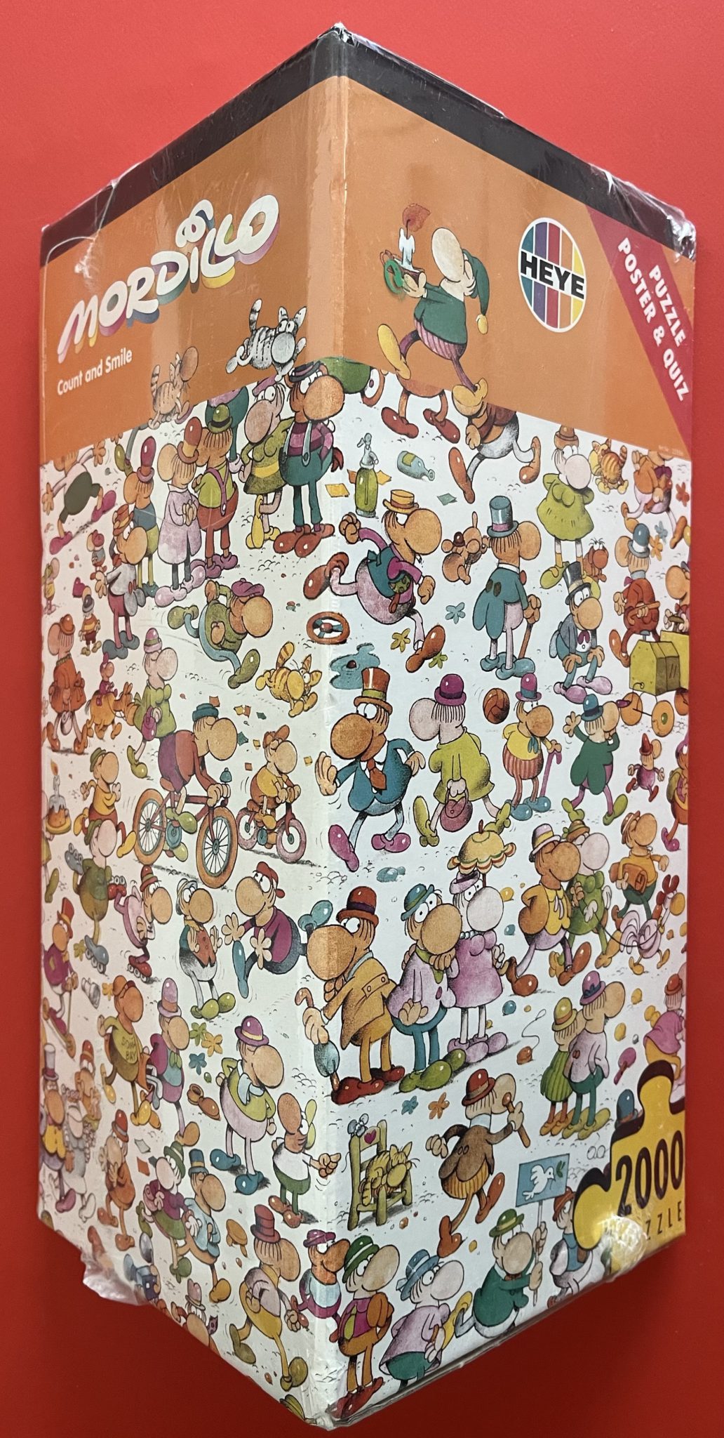 2000, Heye, Count and Smile, Guillermo Mordillo - Rare Puzzles