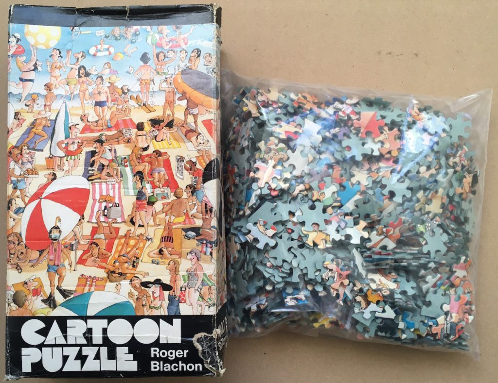 1000, M. Hornauer Verlag, Beach, Blachon - Rare Puzzles