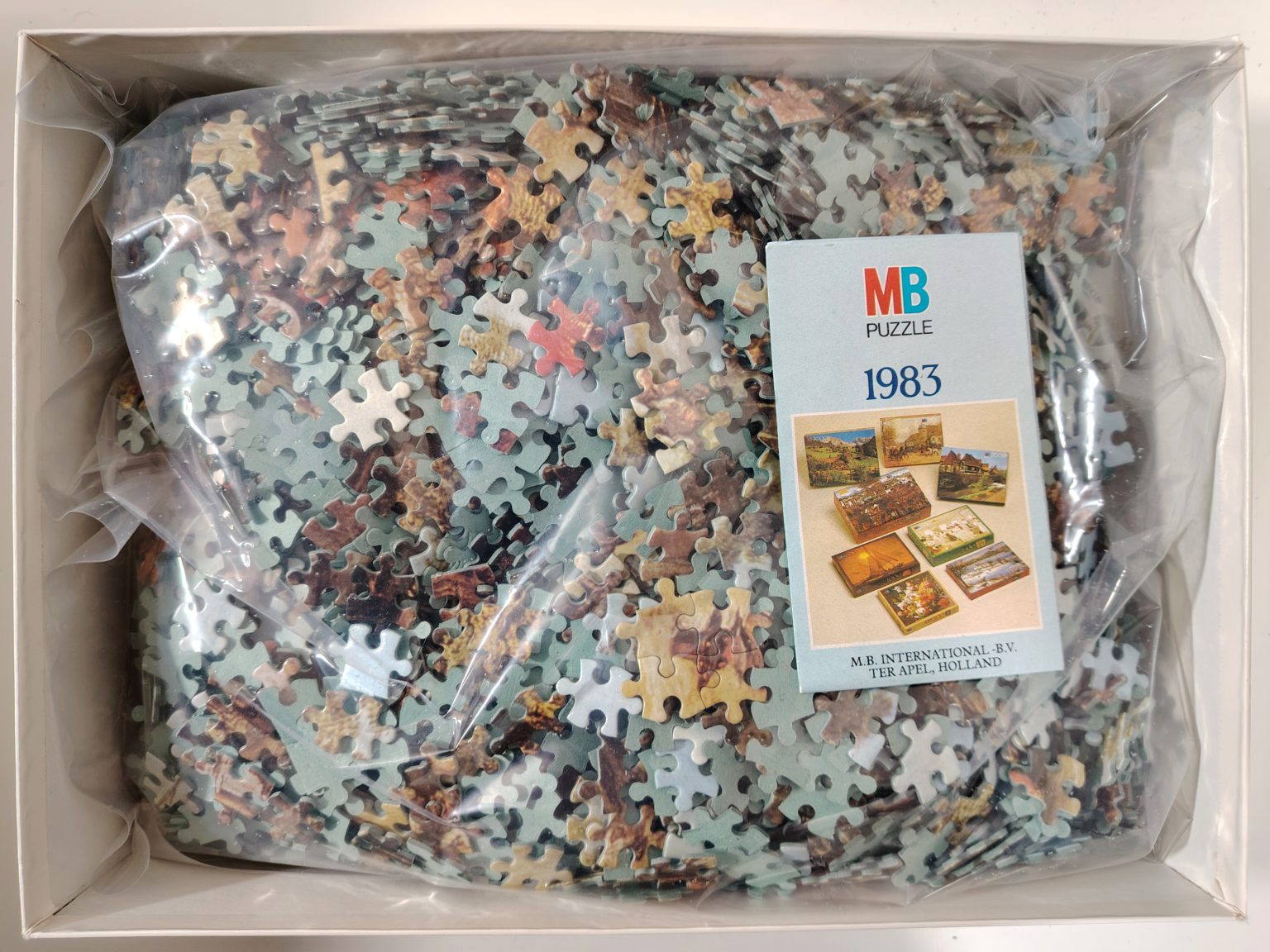 2000, MB, Winter Landscape - Rare Puzzles