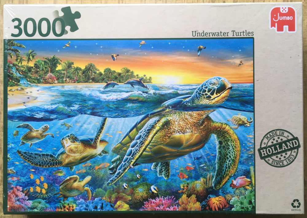 3000, Jumbo, Underwater Turtles, Chesterman - Rare Puzzles