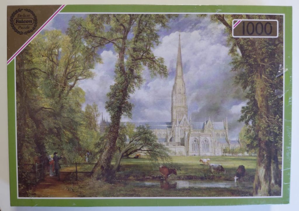 1000, Falcon, Salisbury Cathedral, John Constable - Rare Puzzles
