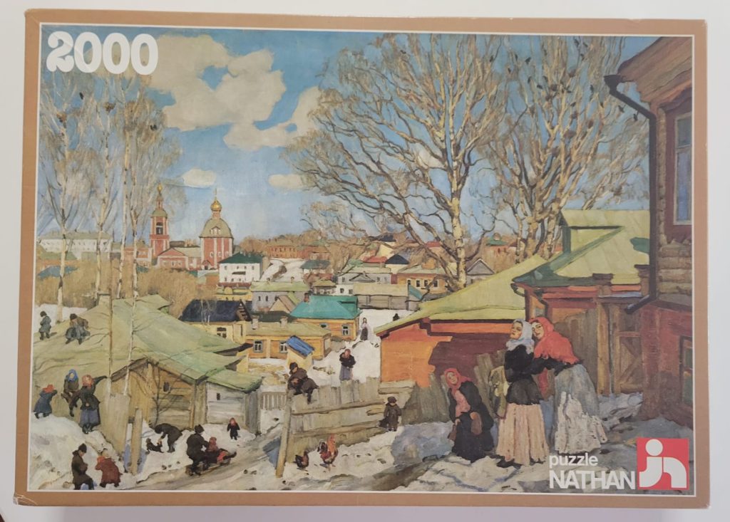 3000, Castorland, City of Rothenburg - Rare Puzzles