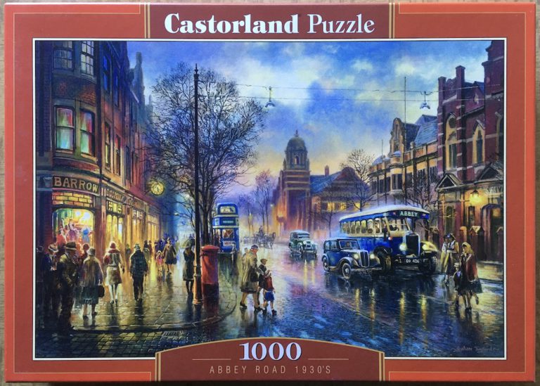 1000, Castorland, Abbey Road 1930's, Twyford - Rare Puzzles